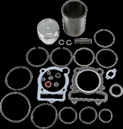 LA Sleeve Engine Cylinder Rebuild Gasket Piston Kit Wolverine 350 4x4 ...