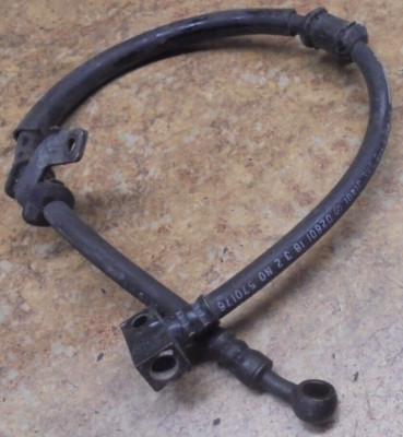 2000 Honda VFR 800 VFR800 Interceptor Brake Fluid Line Hose Caliper ...