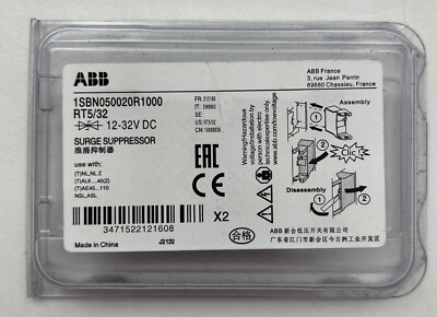 2/pk ABB Surge Suppressor Voltage Protection RT5/32 212160 12-32v Dc | eBay