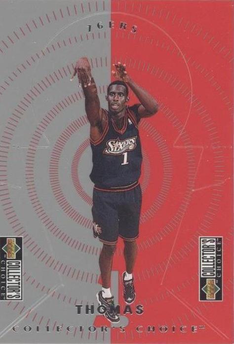 1997-98 Upper Deck Collector's Choice - Nba Miniatures Tim Thomas #M20 ...