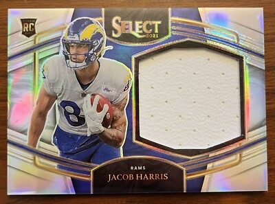 2021 Panini Select Jacob Harris Jersey Rookie Card 85/99 #JS-JHA | eBay