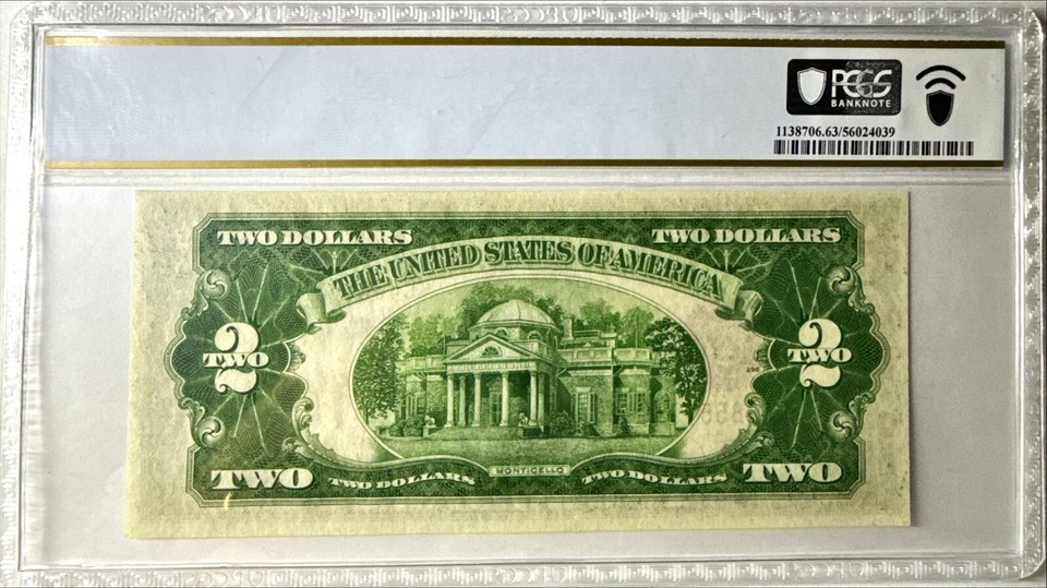 Fr. 1505 1928D $2 US Note - Legal Tender - PCGS Choice UNC 63 PPQ - C-A ...
