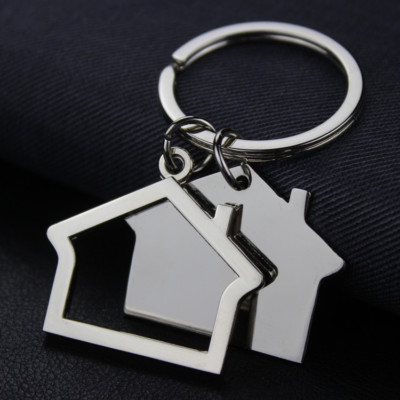 Creative Cabin Small House Key Ring Keyring Keychain Pendant Gift | eBay