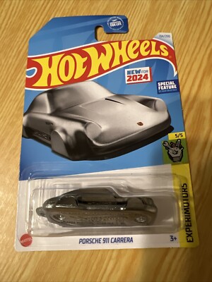 Hot Wheels - Porsche 911 Carrera Keychain #134 HW Experimotors Silver ...