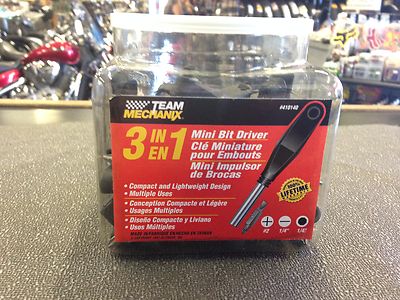 Team Mechanix Mini Bit Drivers | eBay