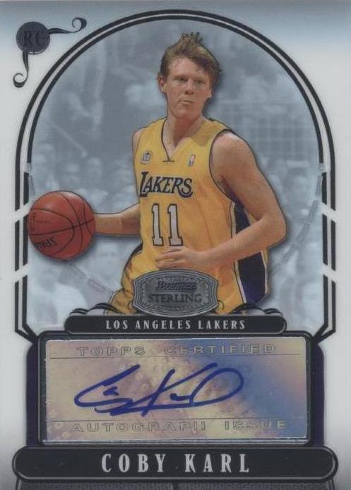 2007-08 Bowman Sterling - Coby Karl #CK (AU, RC) for sale online | eBay