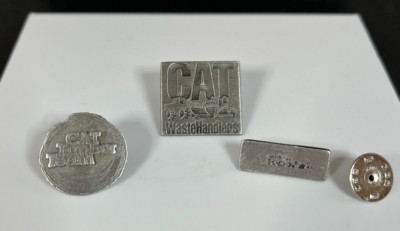 Caterpillar CAT Timber Team - Waste Handlers - Mining Pewter Tone Hat ...