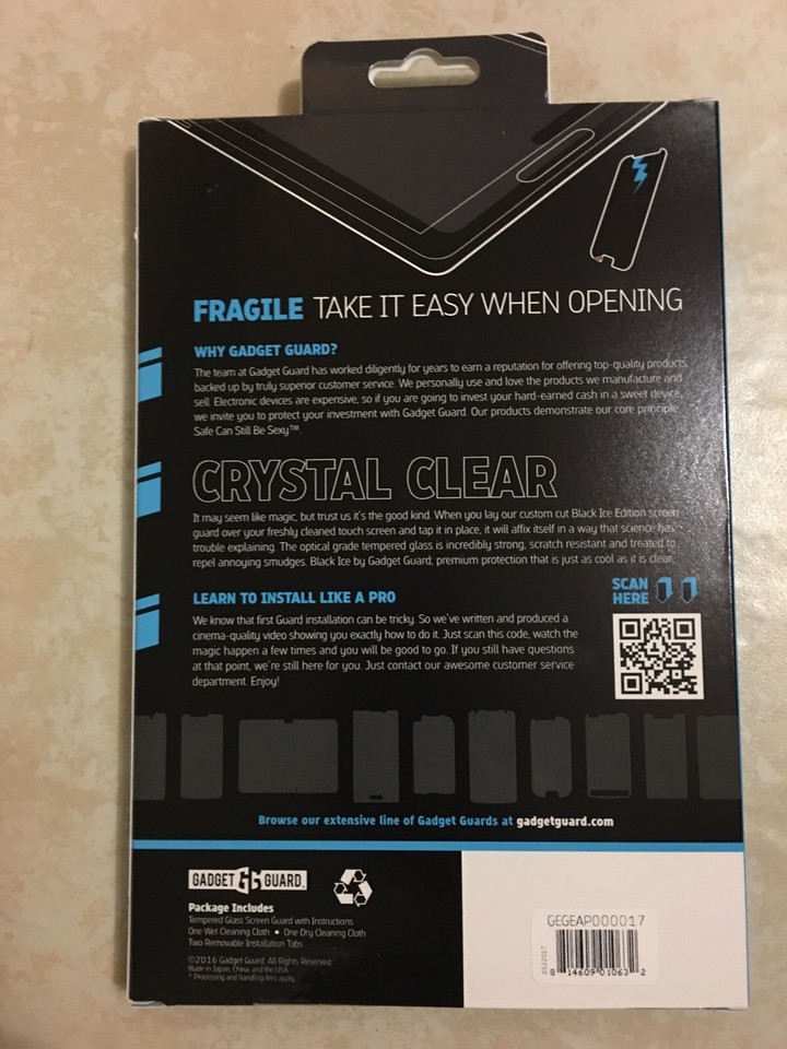 Gadget Guard Black Ice Screen Guard for Apple iPad Pro 9.7/iPad Air 1 ...