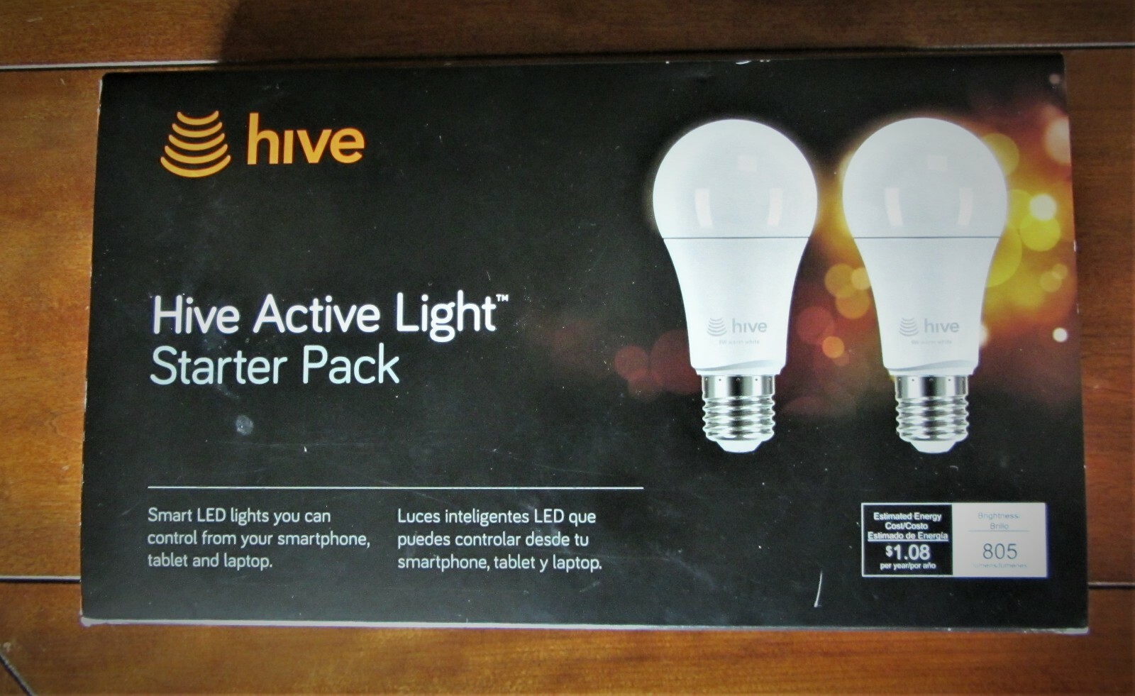 HIVE ACTIVE LIGHT STARTER PACK = 2 bulbs and hive hub | eBay