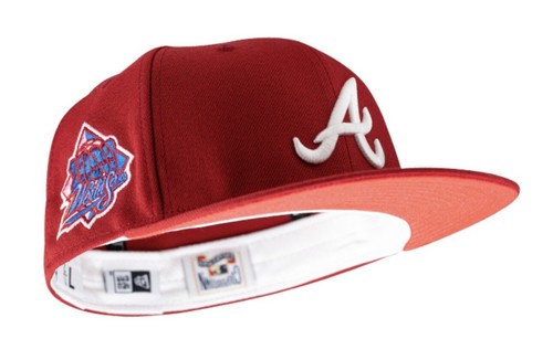 New Era Atlanta BRAVES MLB 1999 World Series Hat Size 8 | eBay