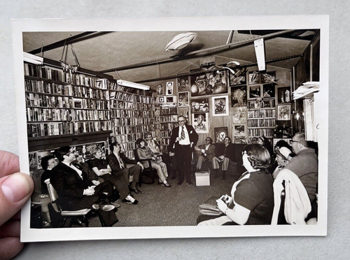Dracula Society Meeting Forrest J Ackerman Living Room Original Photo ...