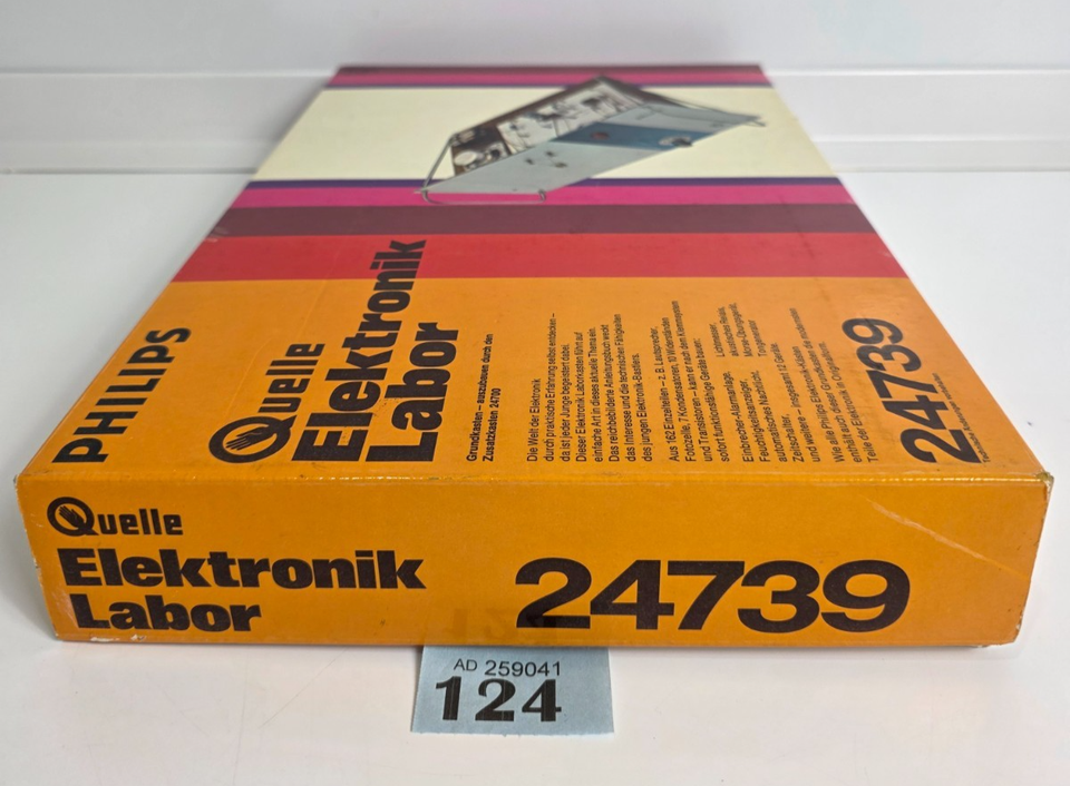 Philips Electronic Engineer kit-Quelle Elektronik Labor-24739- sealed ...
