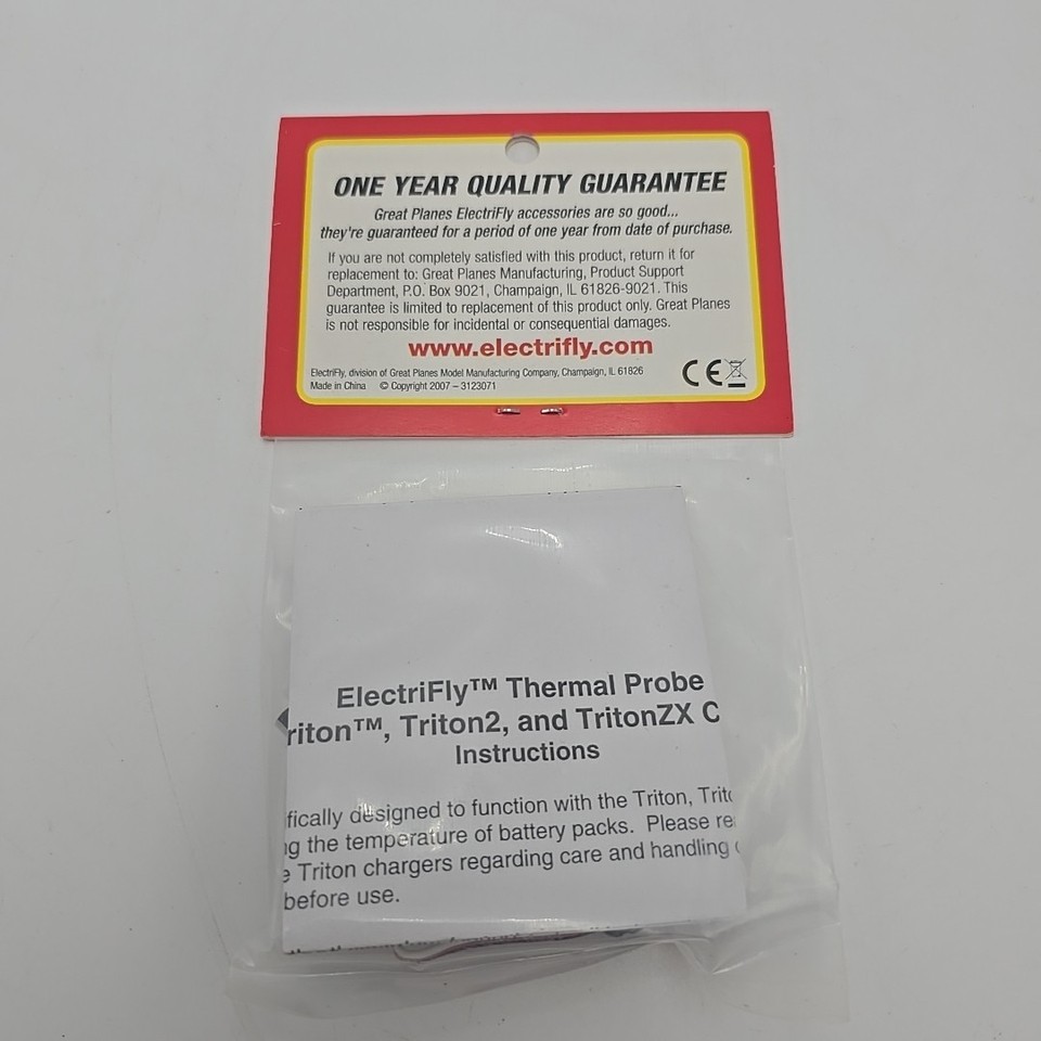 Great Planes Electrifly Triton Thermal Probe - #GPMM3151, RC, NIP | eBay