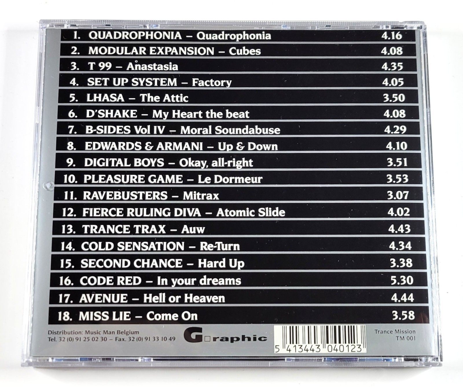 VARIOUS - Serious Beats Vol. 1 (Import CD/1991 Trance Mission) 18 ...