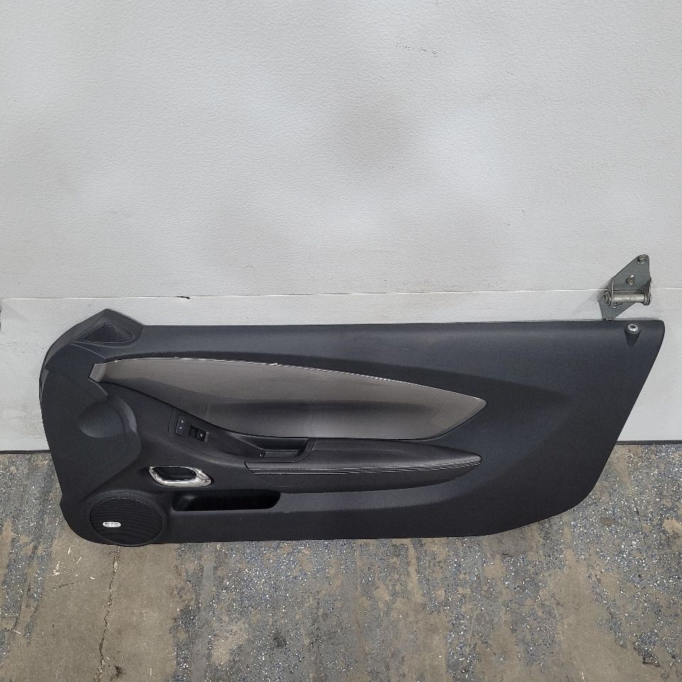 2012-2015 CAMARO SS RH FRONT DOOR PANEL BLACK SILVER ABL 13-15 | eBay