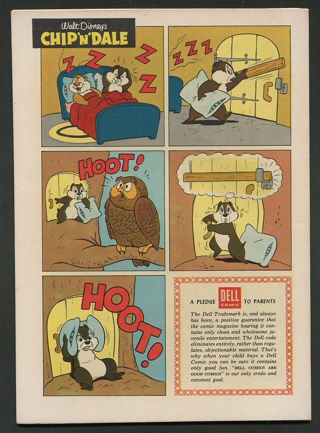 1956 #4 WALT DISNEY'S CHIP 'N' DALE DELL COMIC BOOK VERY FINE+ | eBay