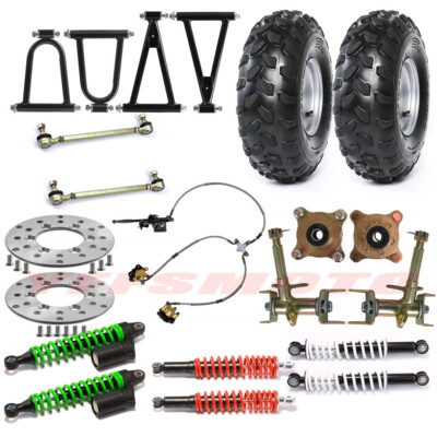 Front Suspension Shocks Swing Arm Wheel Hubs Brake for Taotao 4 Wheeler ...