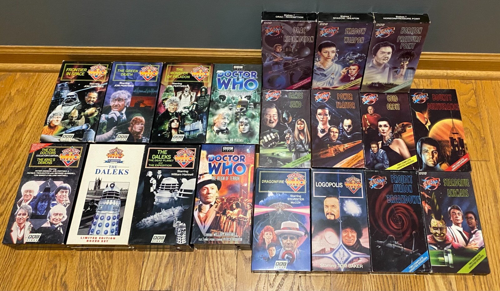 Vintage Doctor Who Blakes 7 Science Fiction | Grelly USA