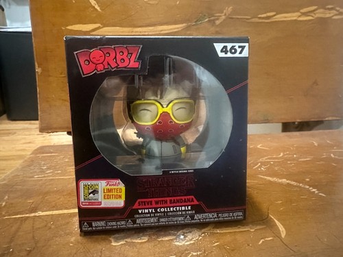 Stranger Things Steve with Bandana Dorbz figure 2018 Comic Con Exclusive | eBay