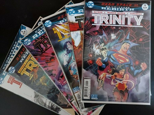 Trinity (2016) # 9, 10, 11 including variant covers; all NM | eBay