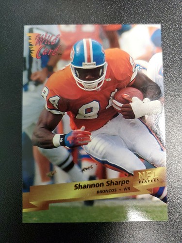 1993 Wild Card Shannon Sharpe card #37 | eBay