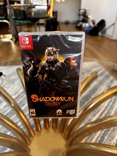 SHADOWRUN TRILOGY Brand New NINTENDO SWITCH Game Limited Run #163 ...