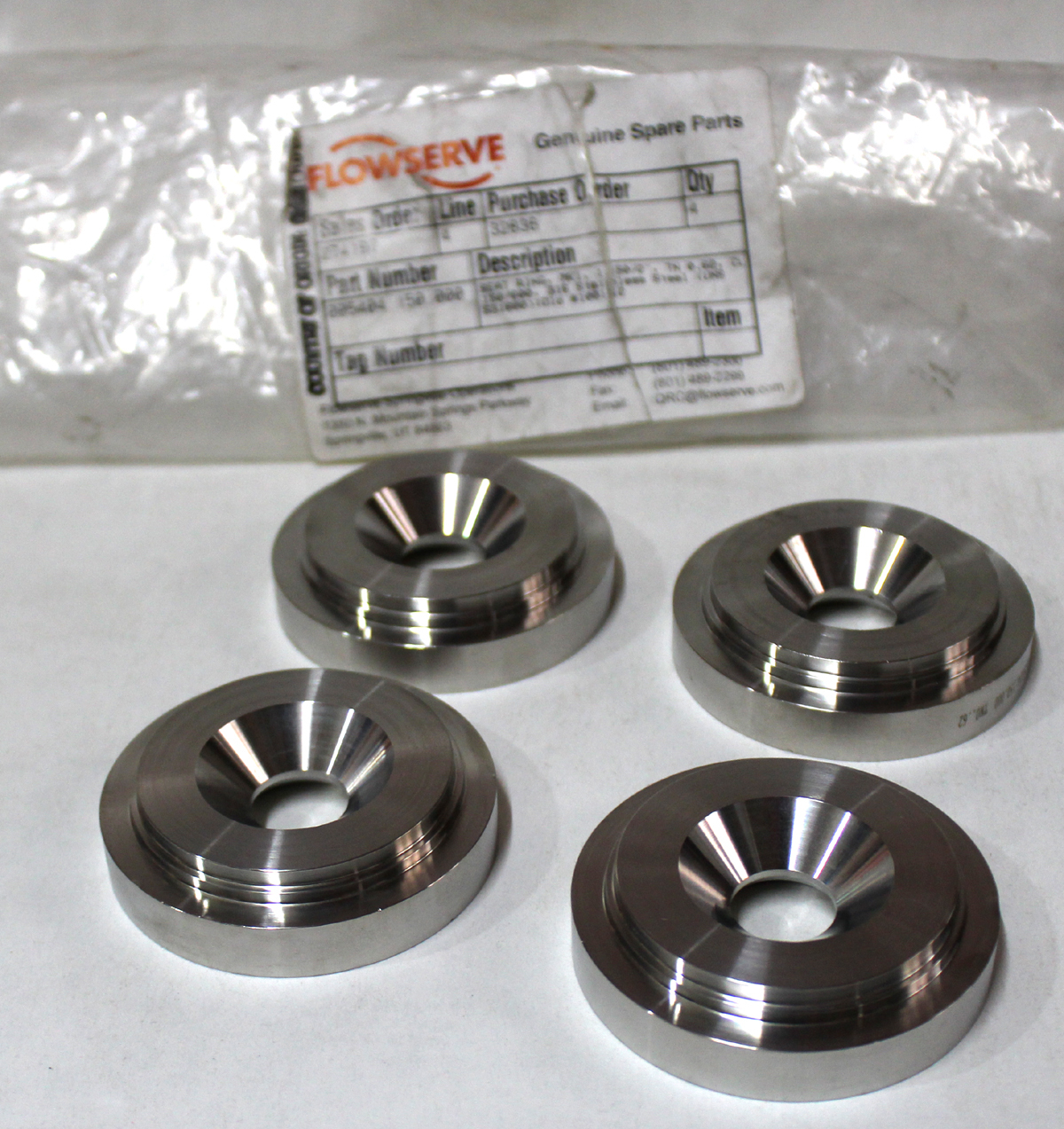 NEW FLOWSERVE SEAT RING 005404.150.000 MK1, 1.50/2", TN 0.62, CL 150/ ...