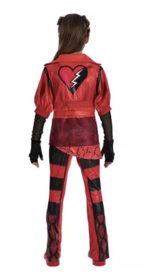 Disney Descendants 4: The Rise Of The Red Costume Medium 8-10 | eBay