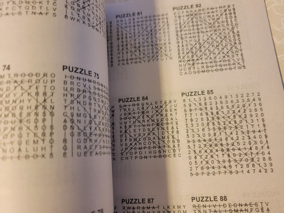 Kappa Word Find Search-A-Word Puzzle Books -Lot of 2- Over 322 Puzzles ...