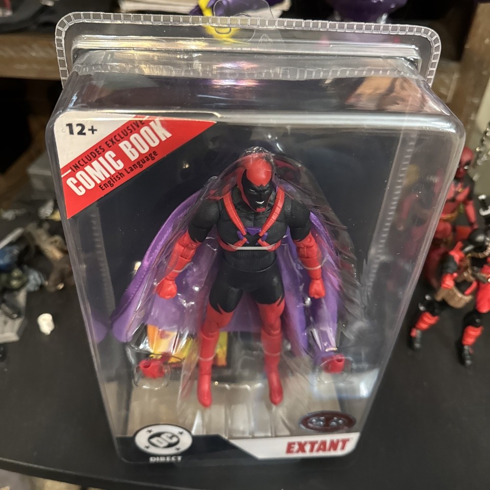 Extant Red Platinum Edition Action Figure McFarlane Toys DC Direct Zero ...