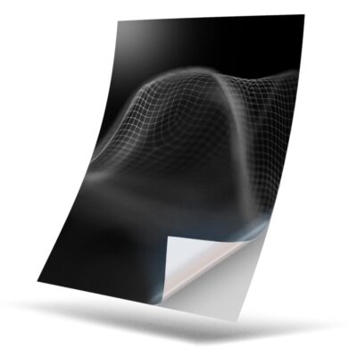 1 x Vinyl Sticker A4 - BW - Purple Sound Wave Music #39766 | eBay UK