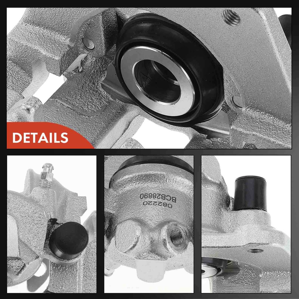 A-Premium Pair Rear Brake Calipers with Bracket for BMW E46 330Ci 2001 ...