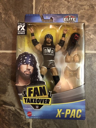 WWE ULTIMATE ELITE X-PAC NWO WOLFPACK KANE MASK Amazon Exclusive RARE ...
