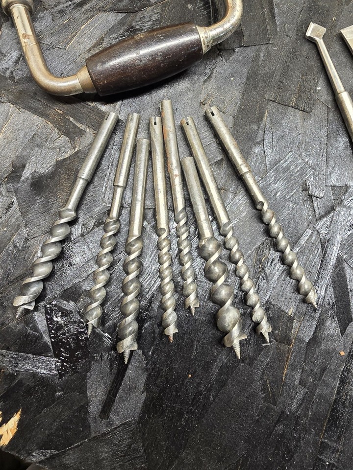 Very Rare Russell Jennings No. 50 Auger Bit Brace Set | eBay