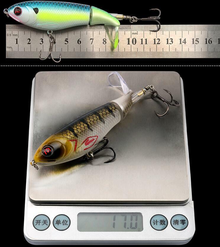 Whopper Popper 90 style, 14.2g Topwater Popper Fishing Lure - Frog ...