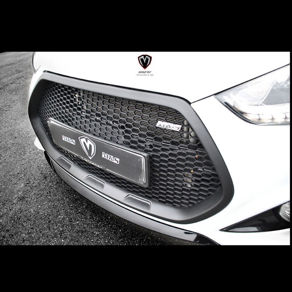 Front Radiator Grill Black matt For Hyundai Veloster Turbo 2012~2017 | eBay