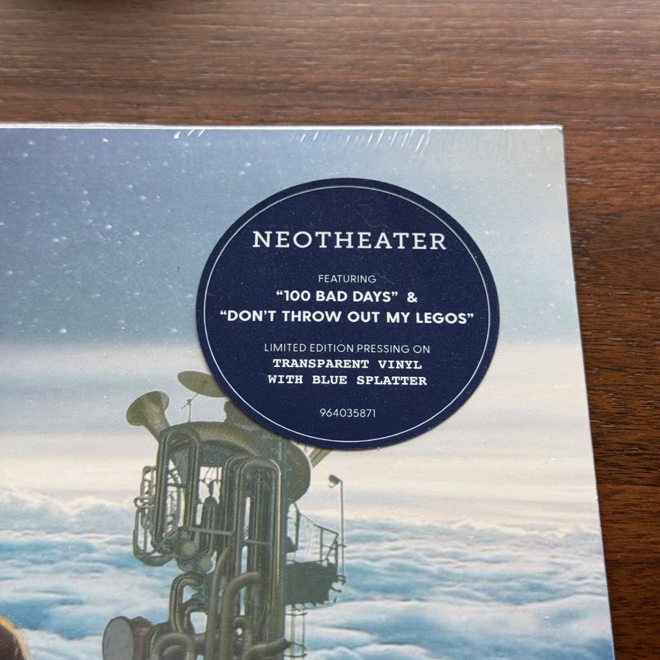 AJR - Neotheater - 🔵 Transparent w/ Blue Splatter LP Vinyl Limited ...