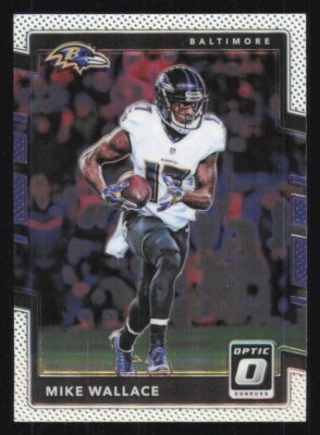 2017 Optic MIKE WALLACE Football base card #7 BALTIMORE RAVENS | eBay