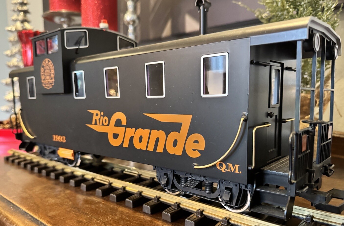LGB 42710 Rio Grande “Queen Mary Series” Caboose G-Scale Pre-owned ...