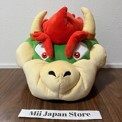 USJ Super Nintendo World Koopa Bowser Plush Hat cap Headwear Mask ...