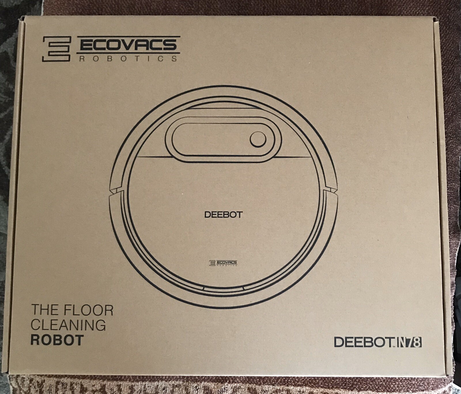 Deebot Ecovacs Robotic Vacuum Cleaner Model N78 with Charger & Remote ...