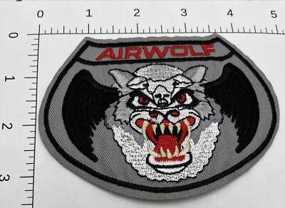 Airwolf Tv Series Logo Iron-on Embroidered Hard Rock Band Patch #795 | eBay