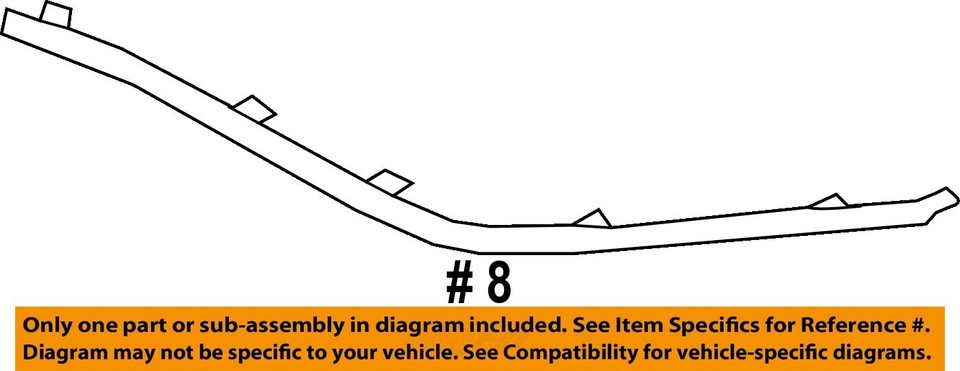 HYUNDAI OEM 19-20 Elantra Front Bumper Grille-Side Trim Right ...