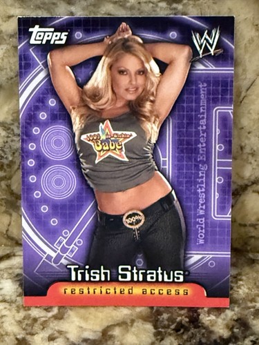 2006 Topps WWE Insider Restricted Access - #32 Trish Stratus | eBay