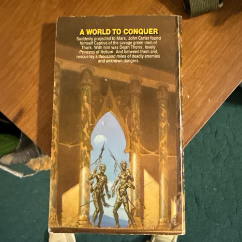Princess of Mars Martian Tales 1 Edgar Rice Burroughs PB DelRey 1982 ...