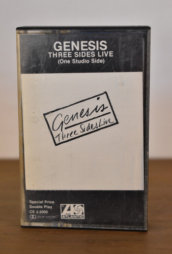 Genesis - Three Sides Live - Cassette Tape - Phil Collins - 1982 | eBay