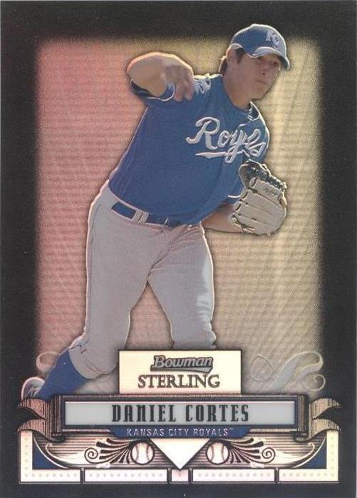 2008 Bowman Sterling - Prospects Dan Cortes #BSP-DC Black Refractor /25 ...