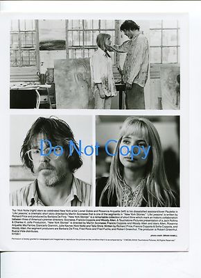 Nick Nolte Rosanna Arquette Life Lessons Original Glossy Press Movie ...