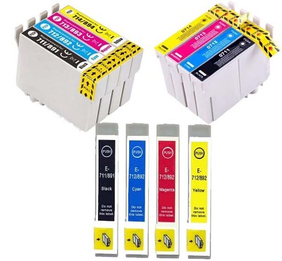 Ink Cartridge Use For Epson Stylus DX400 DX4000 DX4050 DX4400 DX4450 ...
