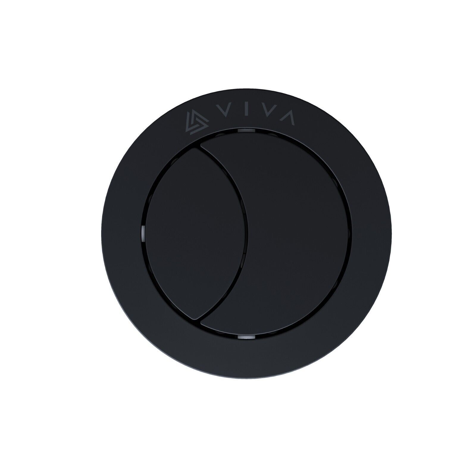 Black Toilet Push Button for Cable Operated Dual Flush Cistern ...